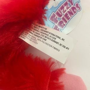 greenbrier | Toys | Fuzzy Friends Red Monkey Plush With Sticky Hands 2 ...